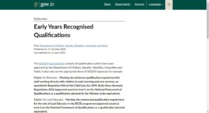 Inspection & Regulation - Clare County Childcare Committee